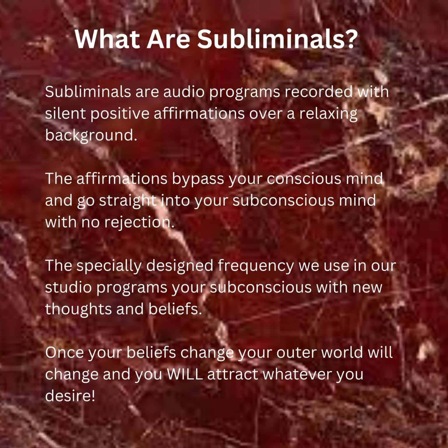 Beautiful Face Subliminal